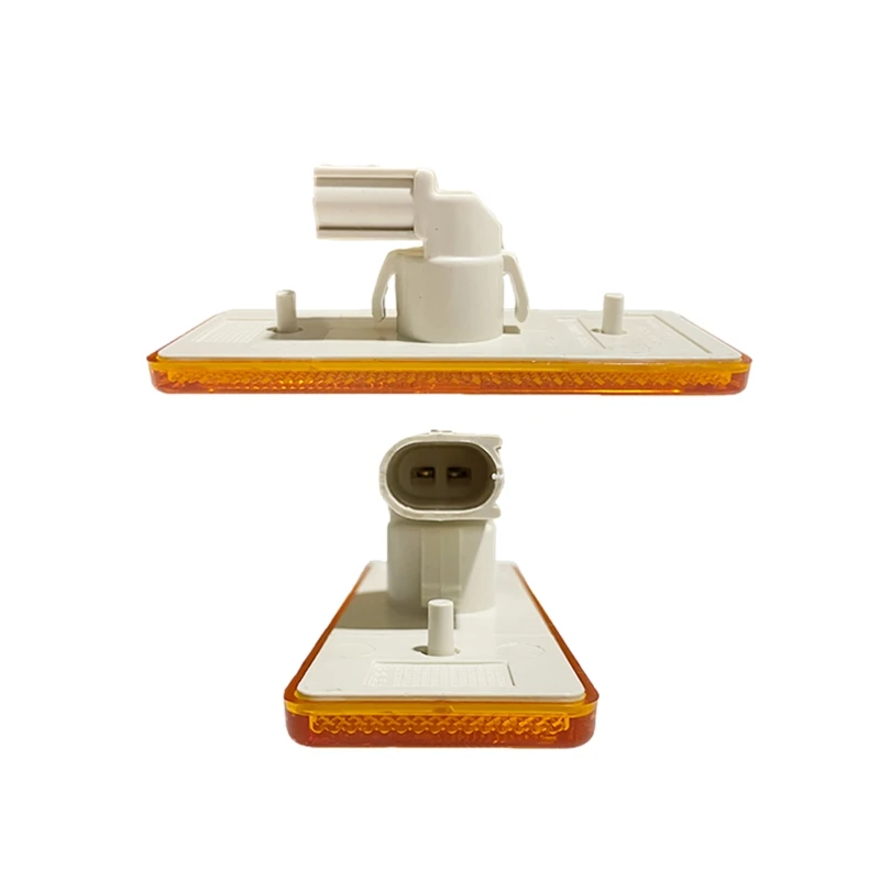 Led Side Marker Lights Amber Reflector For Mercedes Benz Actros Atego ...