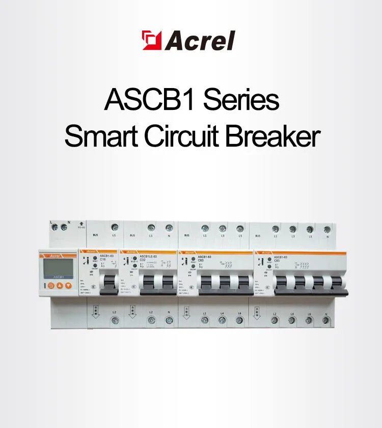 Acrel Ascb Series Smart Circuit Breaker With Electrical Measurement ...