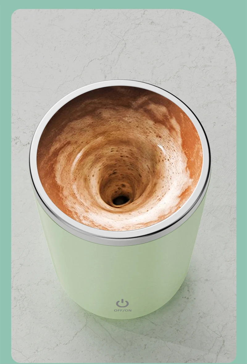 350ml Usb Automatic Mixing Cups Self Stirring Coffee Mugs 304 Stainless ...