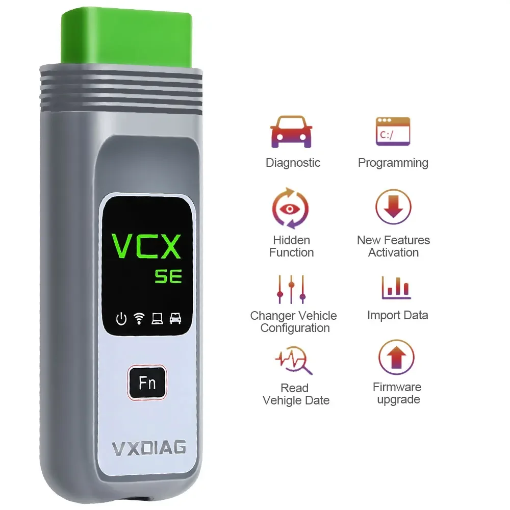 Vxdiag Vcx Se Pro Diagnostic Tool 3 In 1 Free Car Software Hdd For Gm ...