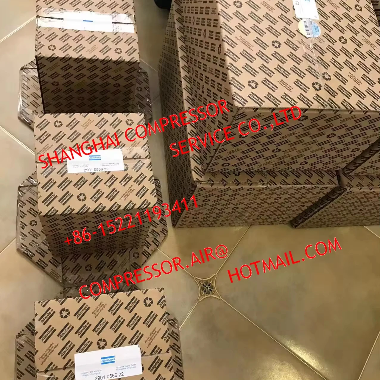 Atlas Copco Genuine Air Oil Separator Kit 2901056622 1622365600 Ga75 ...