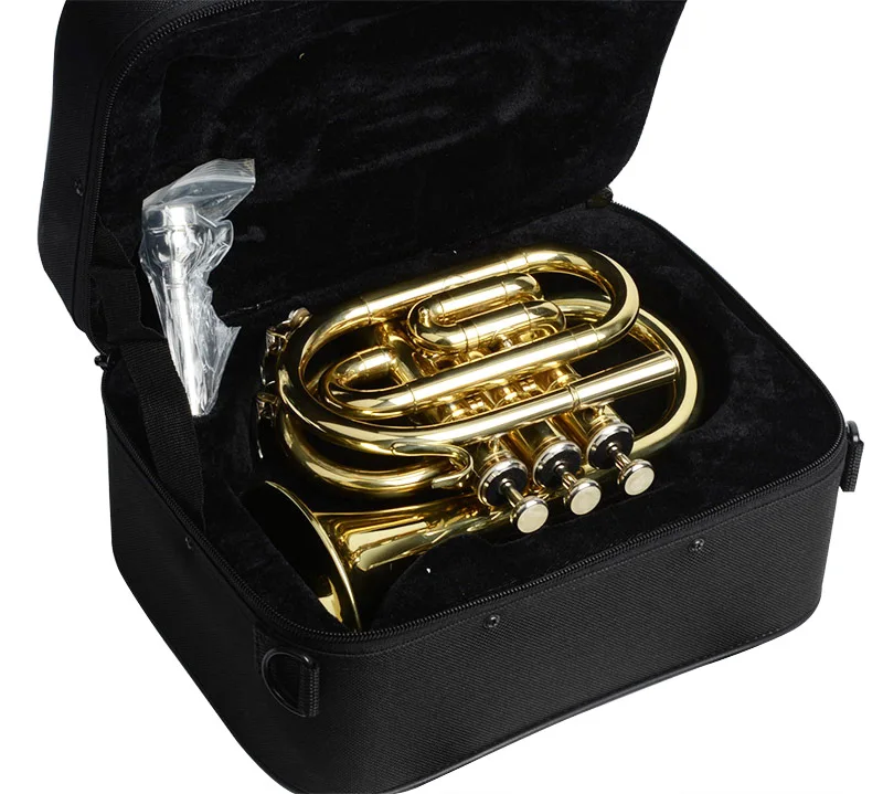 Wholesale Wind Instruments Brass Lacquer B Flat Trumpet