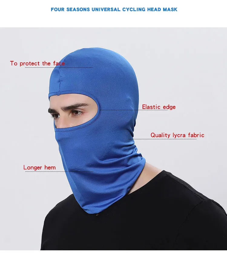 Custom Print Balaclava Ski Face Cover Facemask One Hole