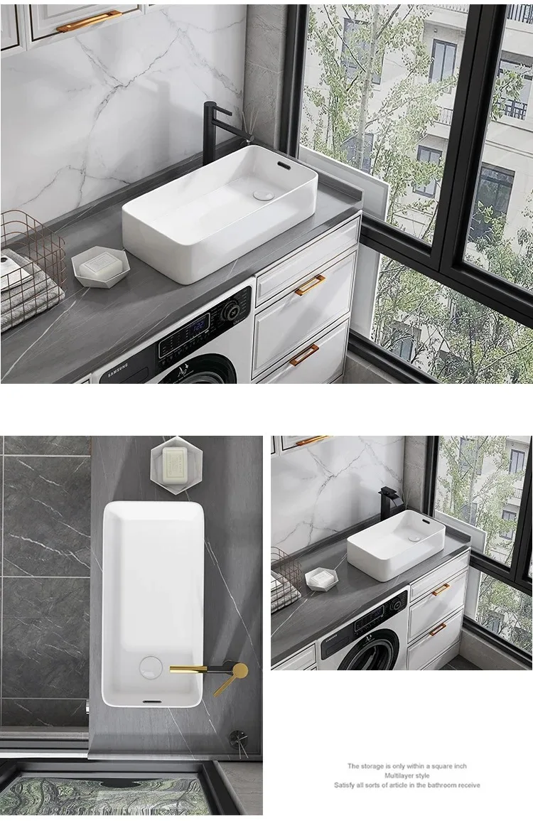 Golden Luxury Royalty Bathroom Basins Sink Round Shape Counter Top Hand ...