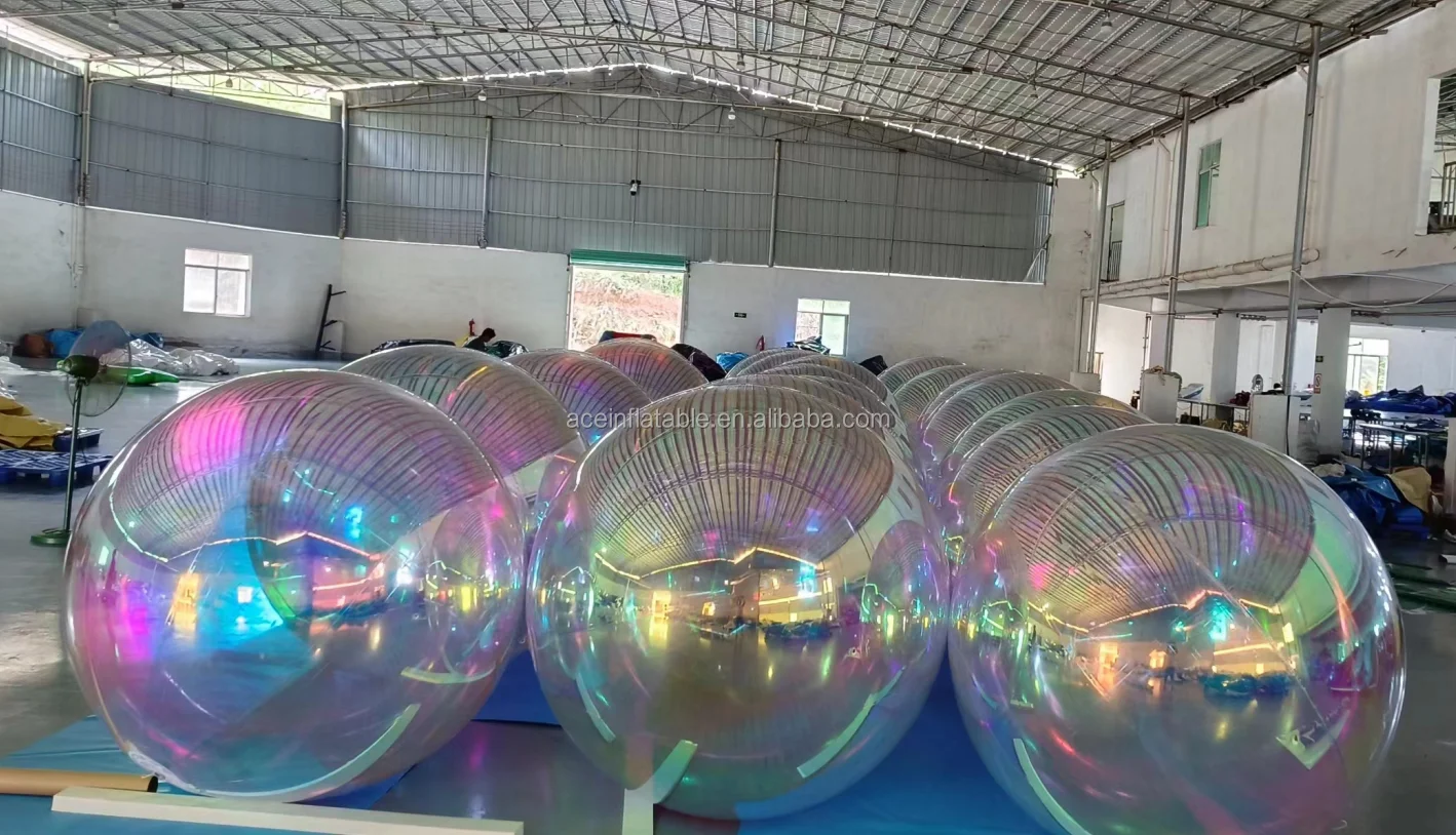 Giant Event Decoration Party Wedding Iridescent Big Shiny Globo ...