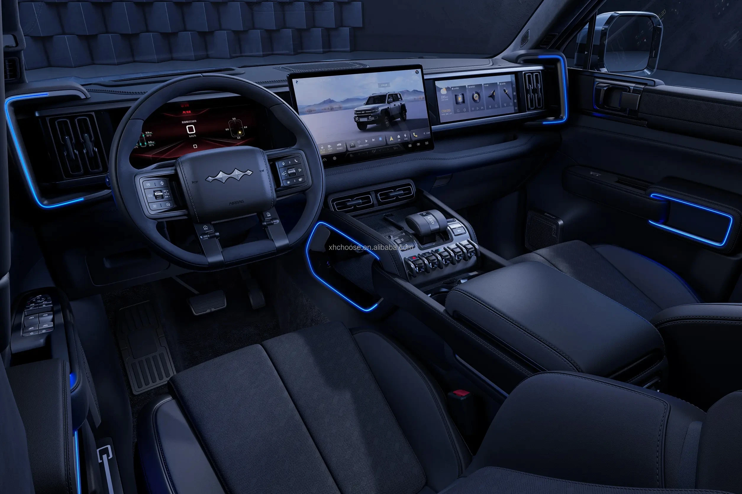 New Arrival Byd Equation Leopard 5 Luxury Off-road 3000w Electric Car Fangcheng Bao Leopard 5 ...