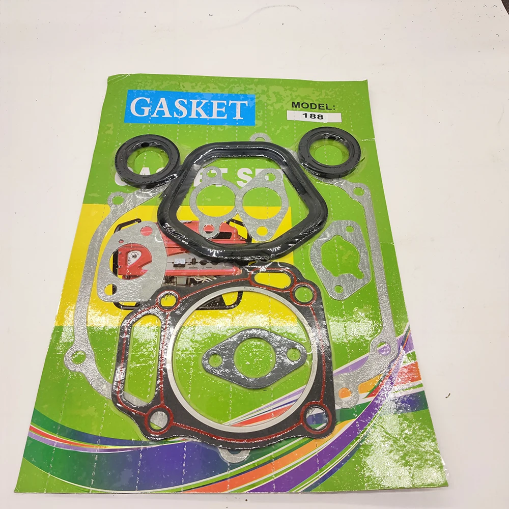 188f Generator Gasket Assembly With Oil Seal Gasoline Generator ...