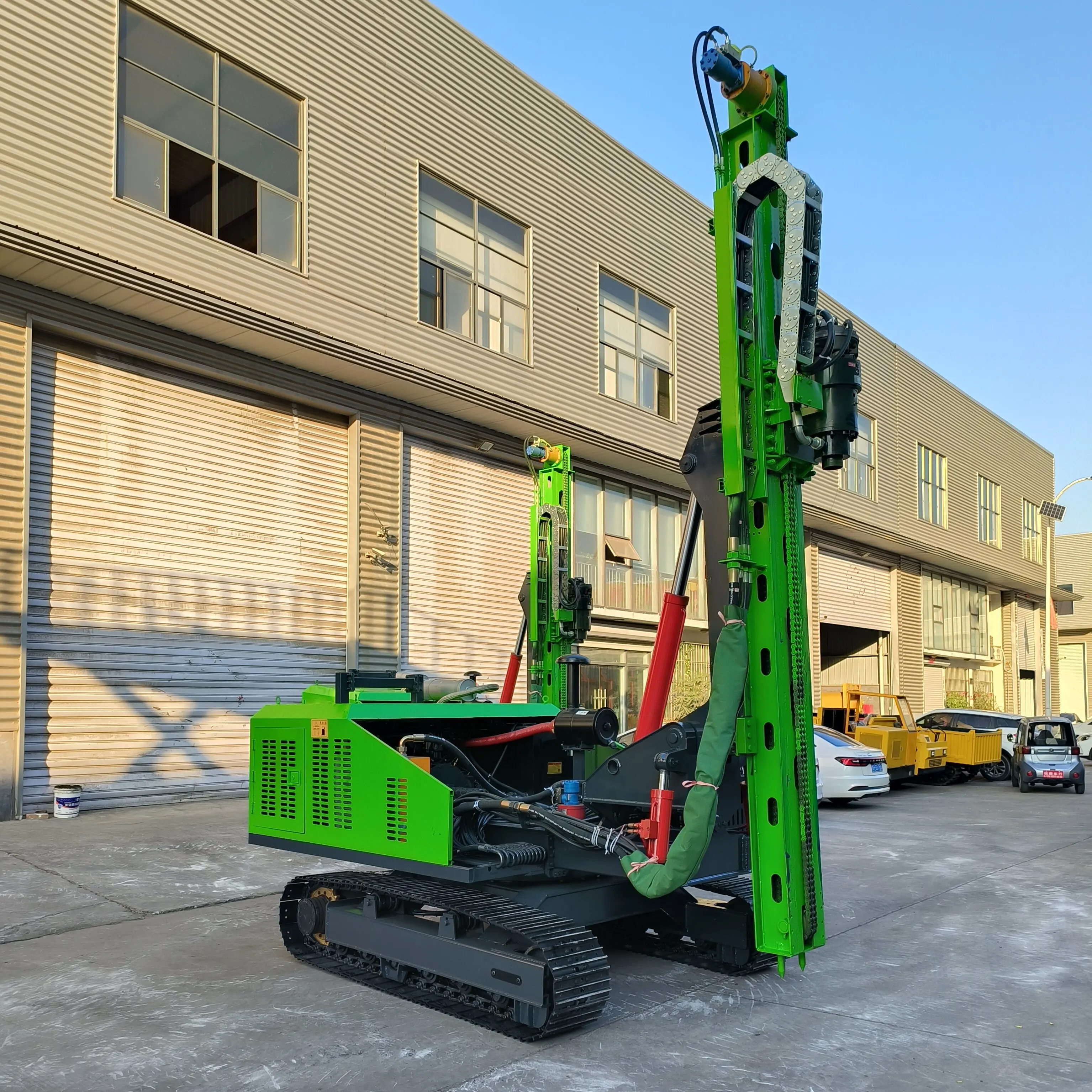 Shallow Surface Photovoltaic Pile Driver, Soil and Sand Layer Hammer ...