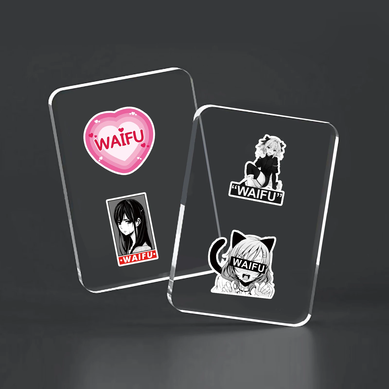 Anime Waifu Stickers - Decorative Laptop Waterproof Stickers