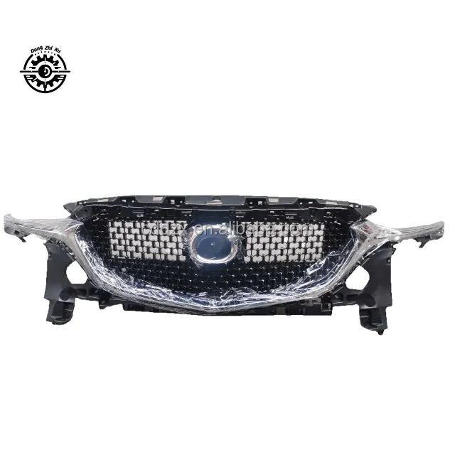 Body Kit Accessories Plastic Front Bumper Grille Assembly With Strip ...