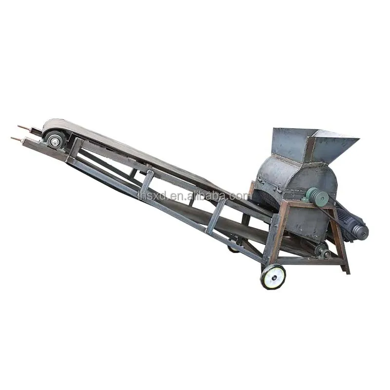 Construction Waste Crusher Chicken Cow and Sheep Manure Organic ...