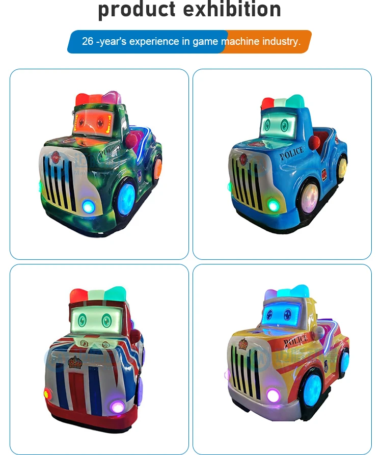 Customized Coin Operated Car Swing Machine Rocking Kiddie Rides Game ...