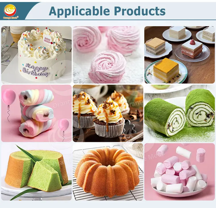 ORME Marshmallow Candy Continuous Aerator Inflator Machine Sweet ...