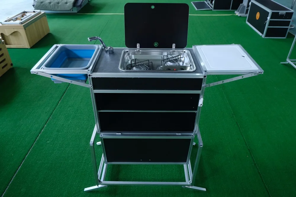 Hot Sale Travel Caravan Camper Truck Kitchen Outdoor Cooktop