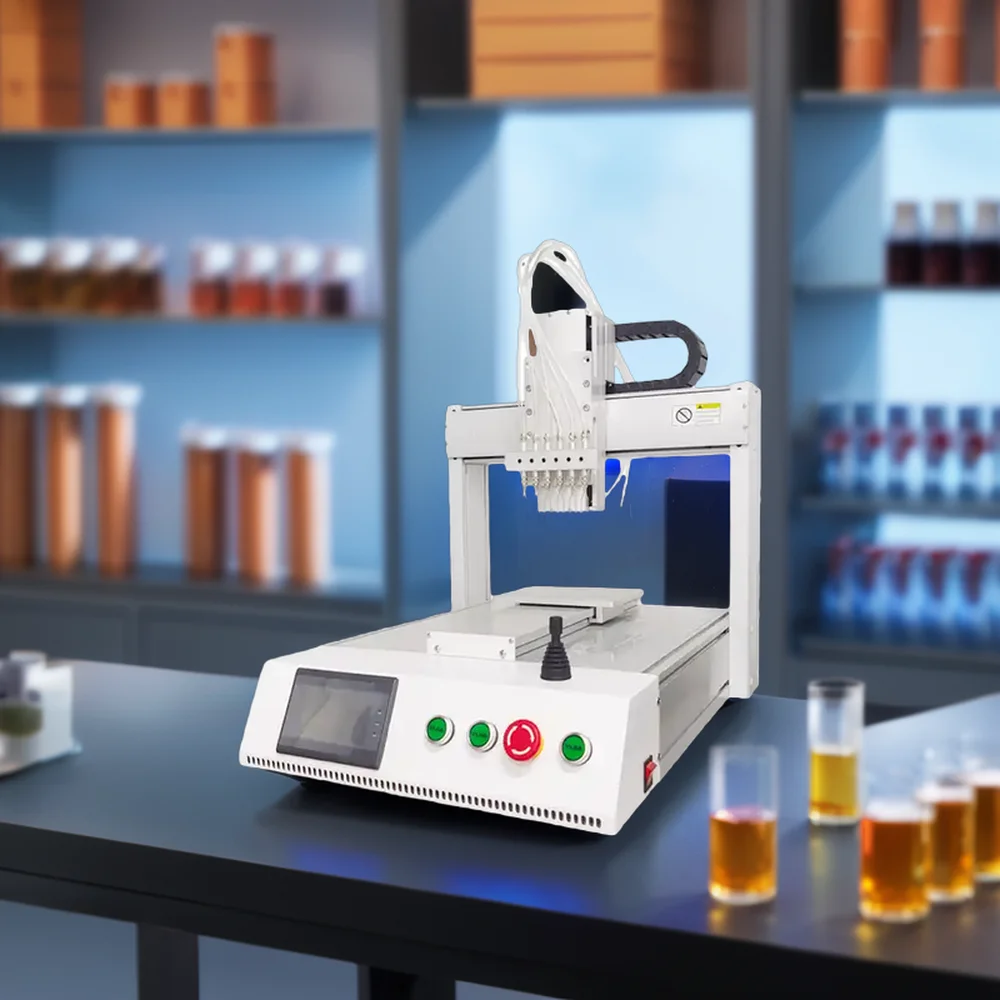 High-precision Automatic Electronic Oil Liquefaction Chemical Filling ...