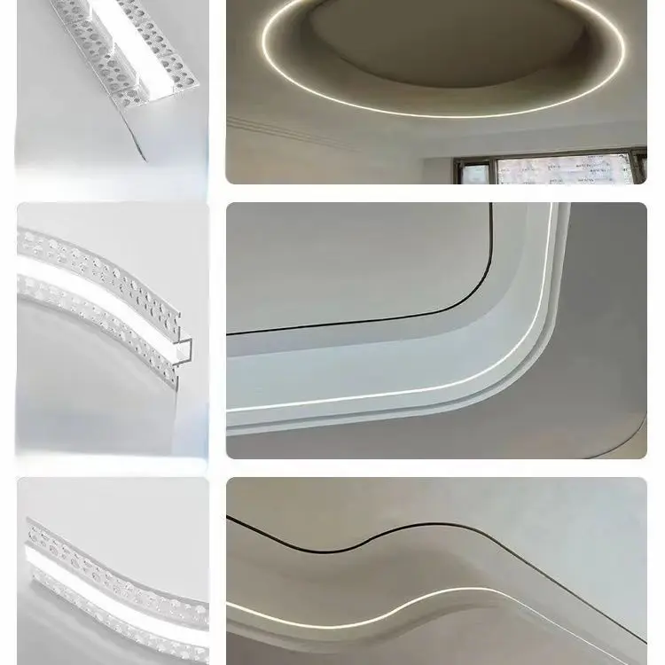 New Design 15mm Flexible Aluminium LED Channel for Drywall