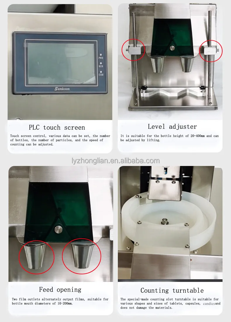 Softgel Electronic Candy Counter Tray Capsule Chewing Gum Counting ...