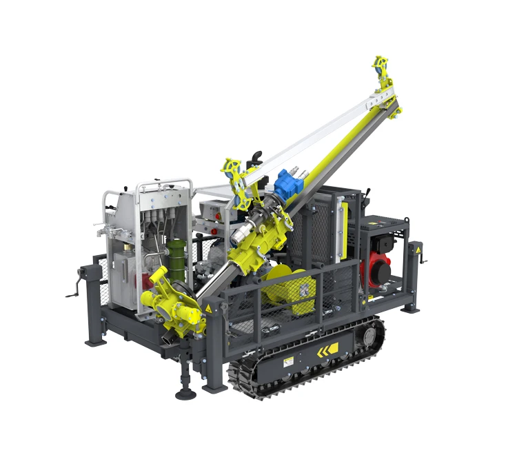 EGR EP300 core drilling rig machine portable full hydraulic core drill ...