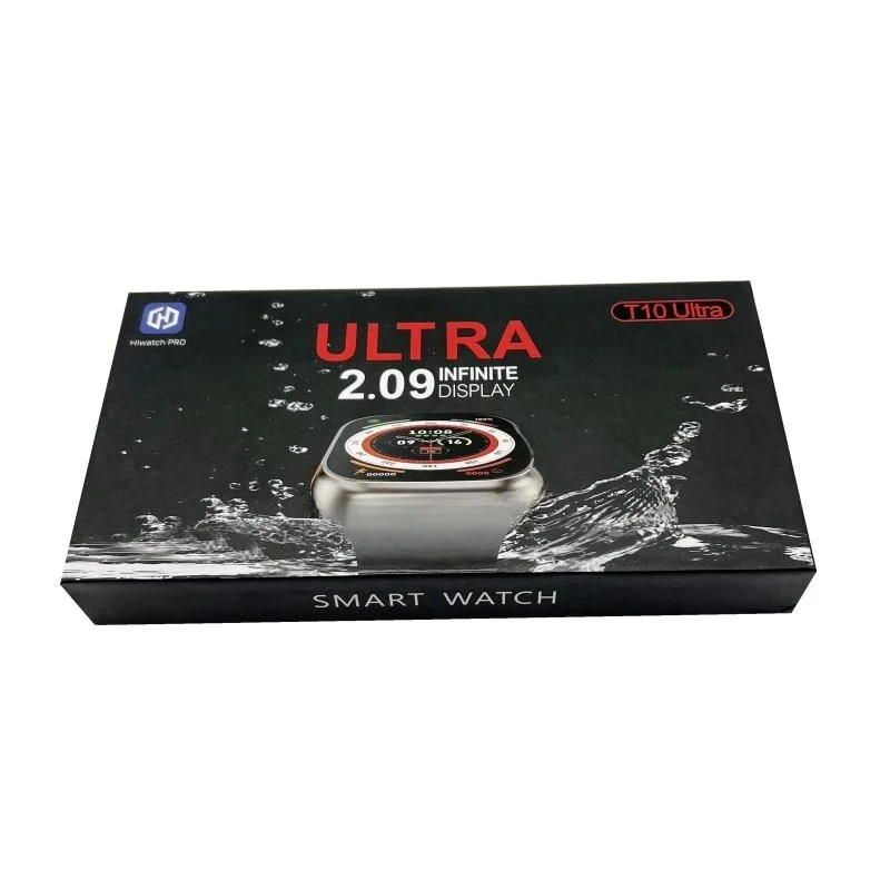 T10 Ultra Smart Watch 2023 Big Screen 2.09 Inches Display Relogio Smartwatch 8 Reloj Inteligente ...