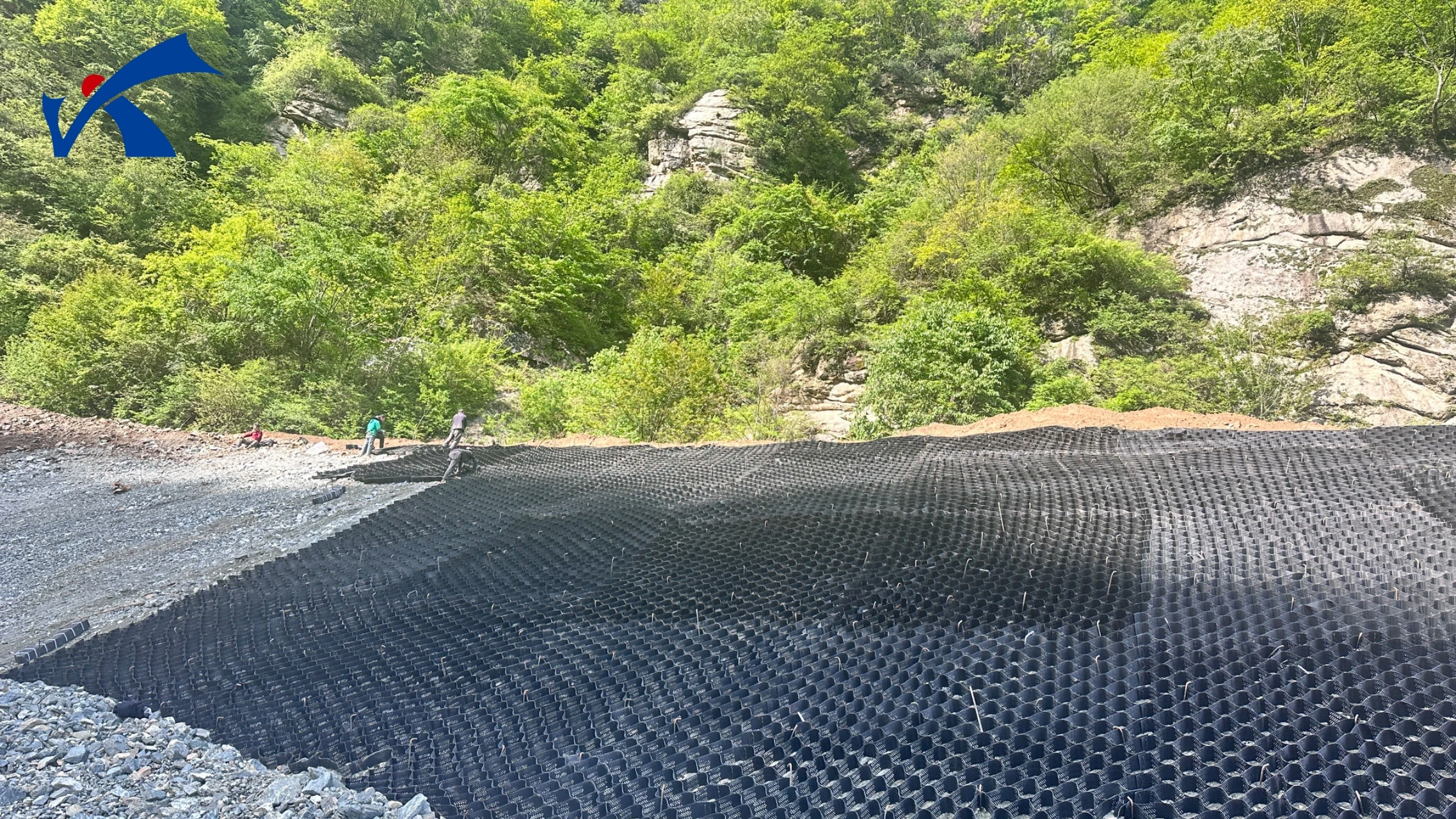 Driveway Stabilization HDPE Geocell Retaining Wall Geocell Soil ...