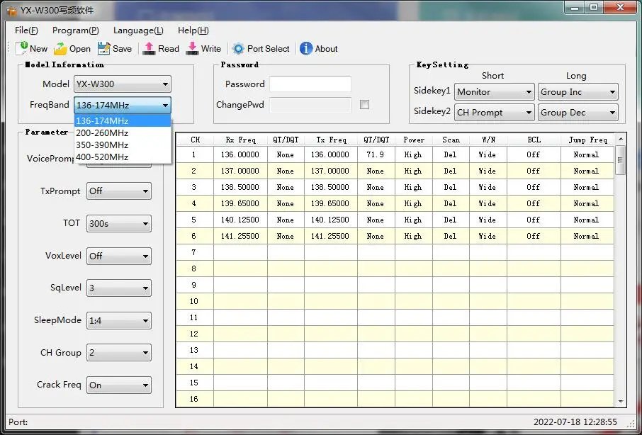 ANYSECU IP68 Waterproof W360 UHF VHF Two Way Radio - 8W Power