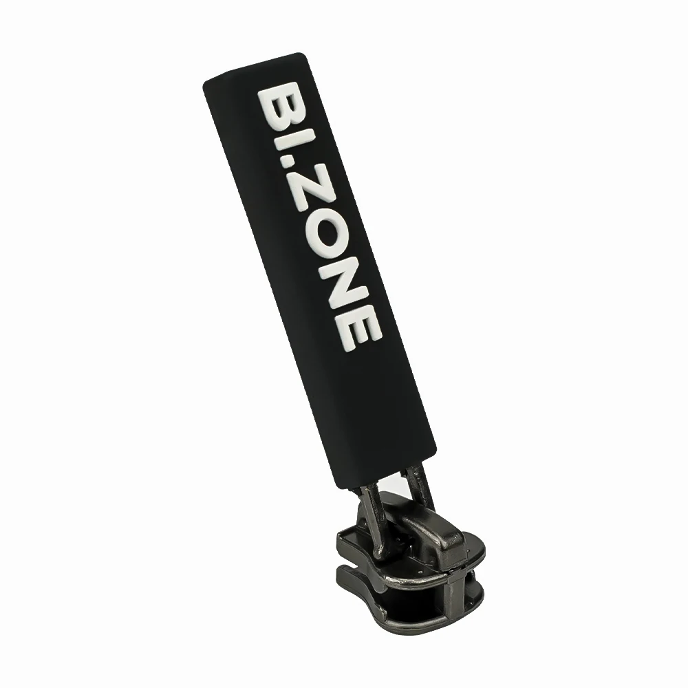 Custom Colorful Pvc Cover Zipper Puller / Zipper Head / Metal Zipper ...