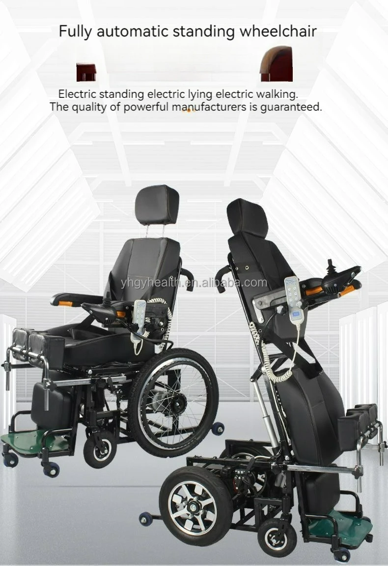 Luxury Power Electric Lie Down Reclining Leg Adjustable Stand Up Multi ...