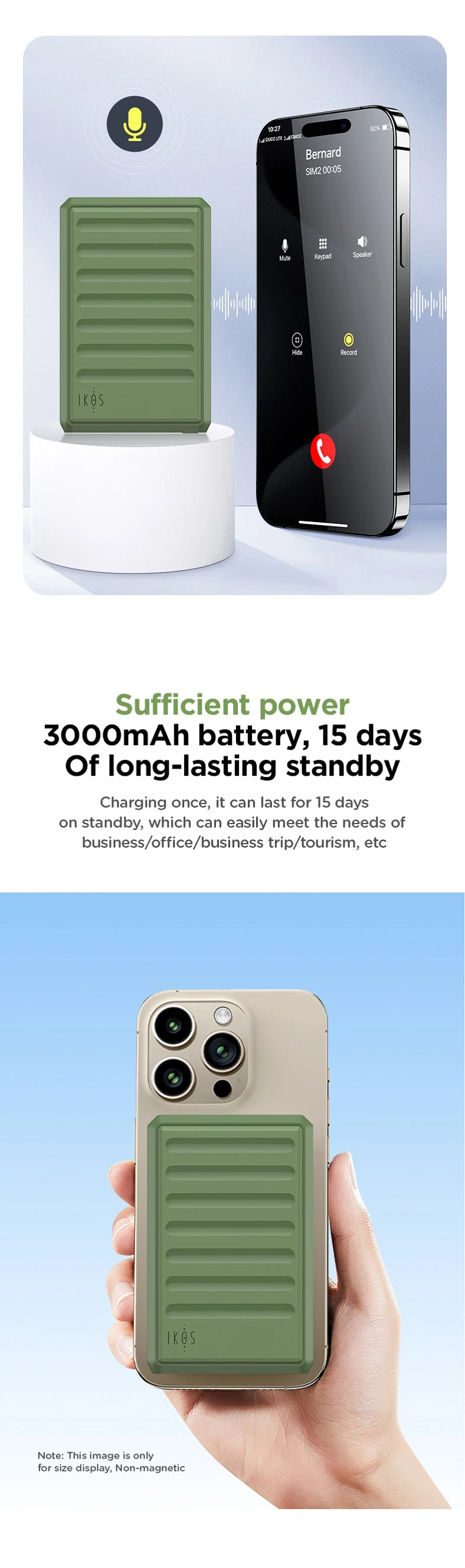 Multi Sim Card Adapter for Iphone - IKOS K7 Travel & Business