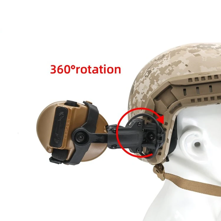 Tactical Helmet Mounts Arc Rail Adapter Compatible With Tactical ...