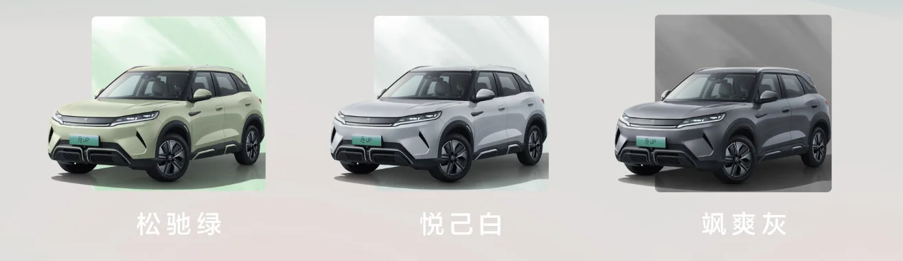 BYD YUAN UP Electric Car - Cost-Effective SUV with 5 Seats