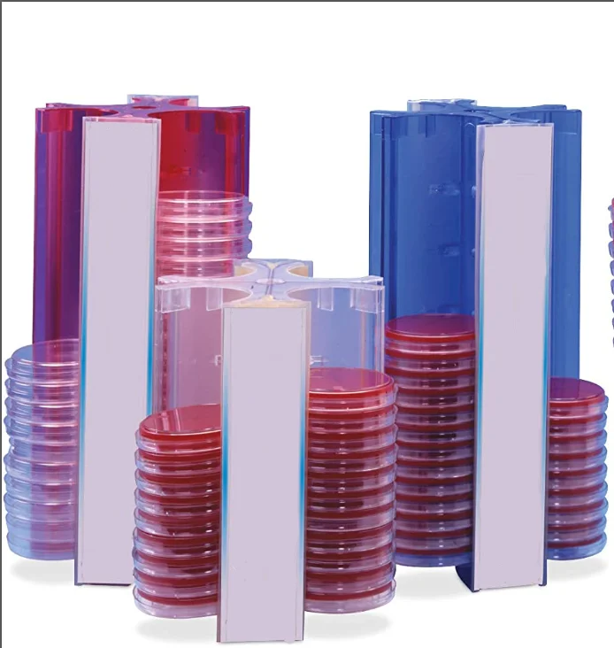 Rak Piring Plexiglass Petri Cocok Untuk Diameter 150mm,Rak Pengangkut ...