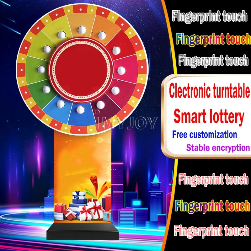 IMYJOY LED Light Electric Rotating Draw Game - Random Prize Selector