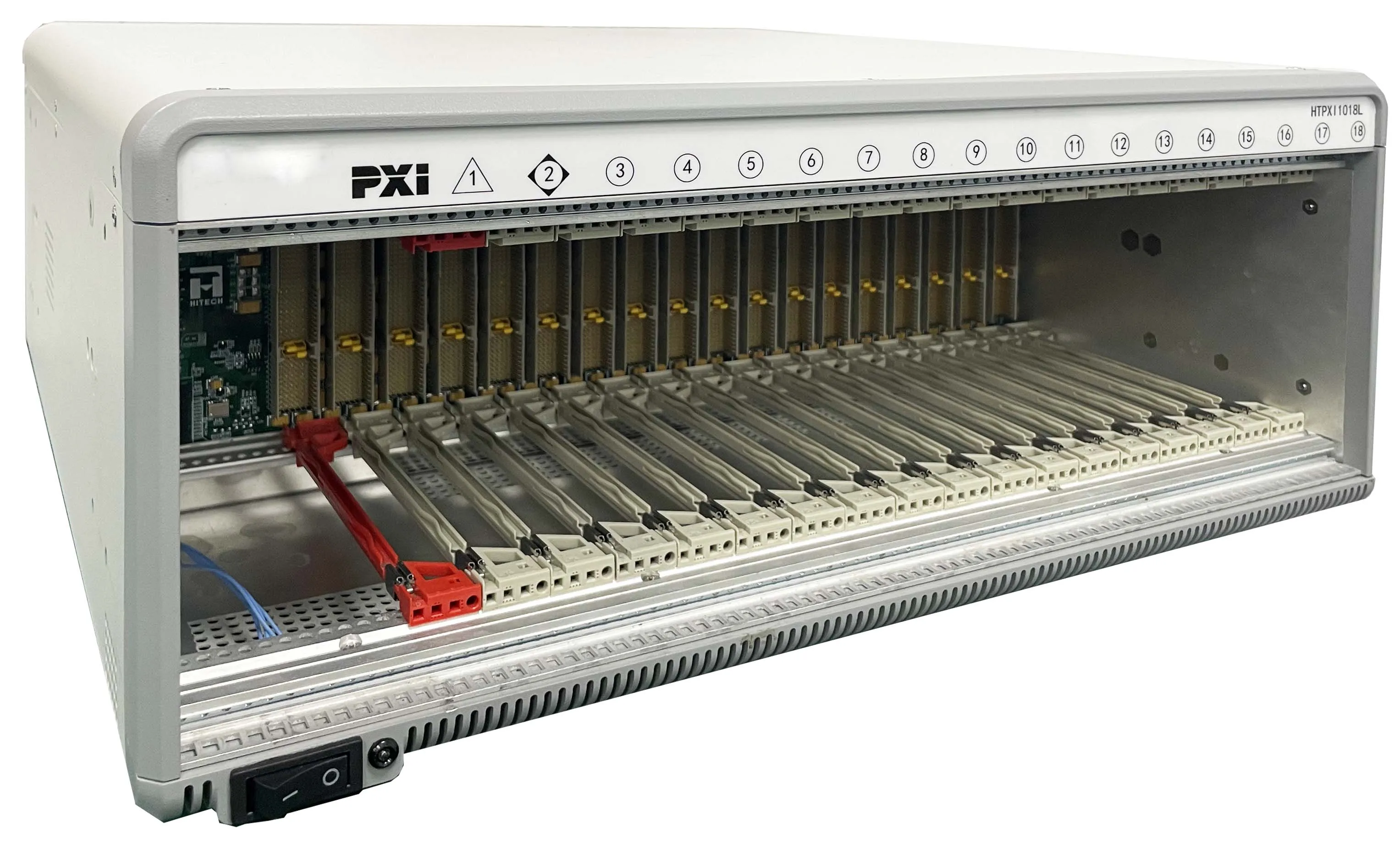 18-slot Pxie Chassis For Data Channel Measuring & Analyzing Instruments ...