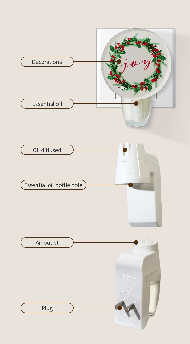 New Arrival Electric Essential Oil Aroma Diffuser Home Scent Air ...