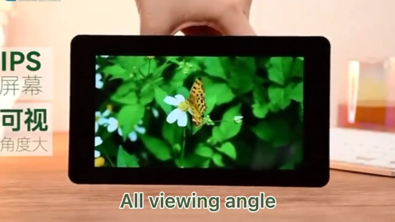 Tft 1024x600 Raspberry Pi Display Ips Lcd Monitor 7inch Touch Screen ...