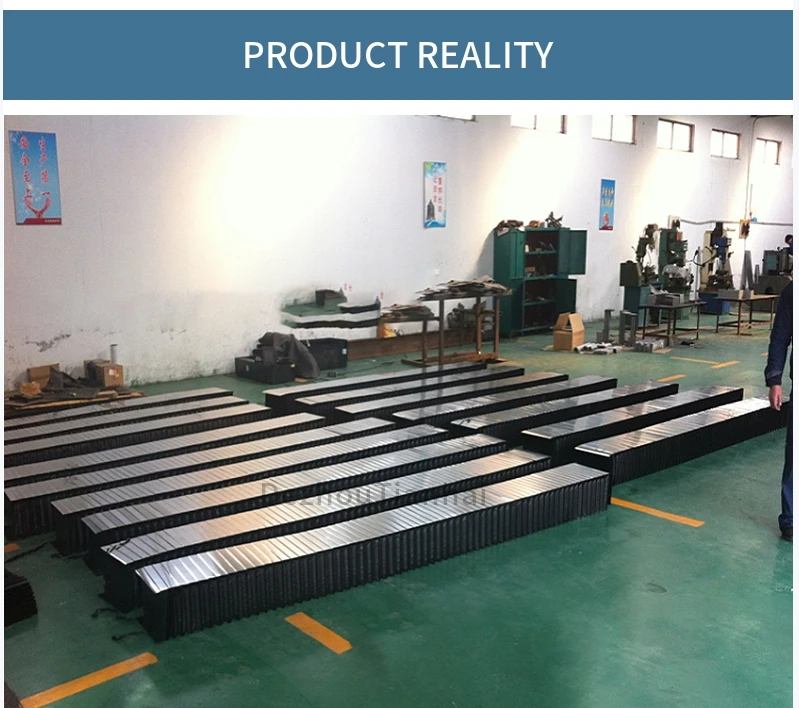 Machine Lamella Bellows Cover Armored Bellows Cover Lamella Protective ...