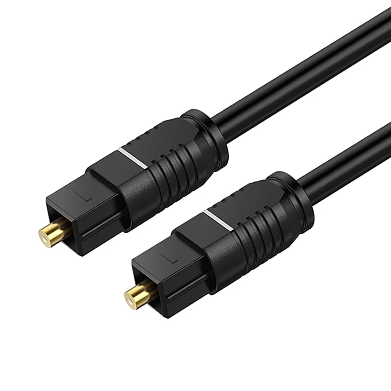 High Speed OD 2.2mm Toslink Audio Cable M/M 24K Gold Plated PVC Jacket ...