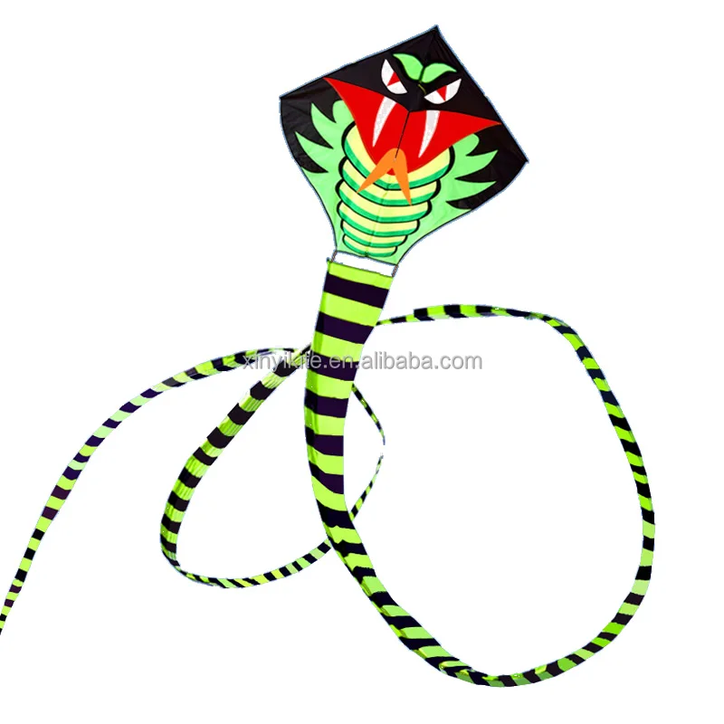 Customized Chinese Beautiful Colorful 3D Snake Delta Kite From Weifang ...