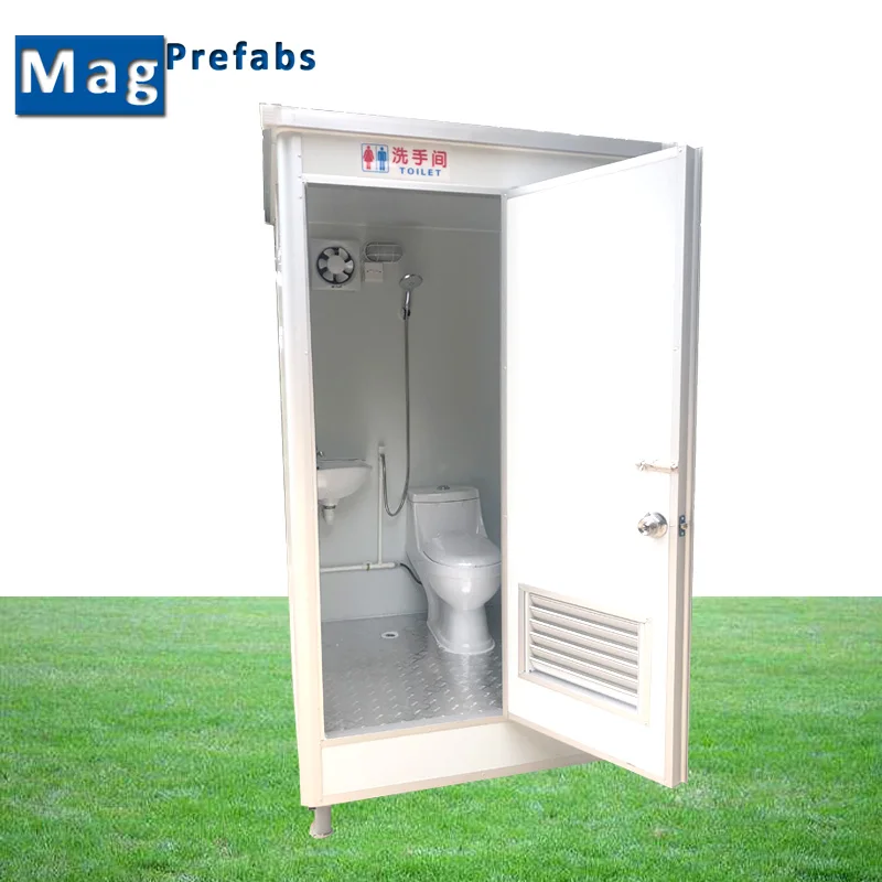 Sandwich Panel Movable Public Toilet Shower for Construction Site ...