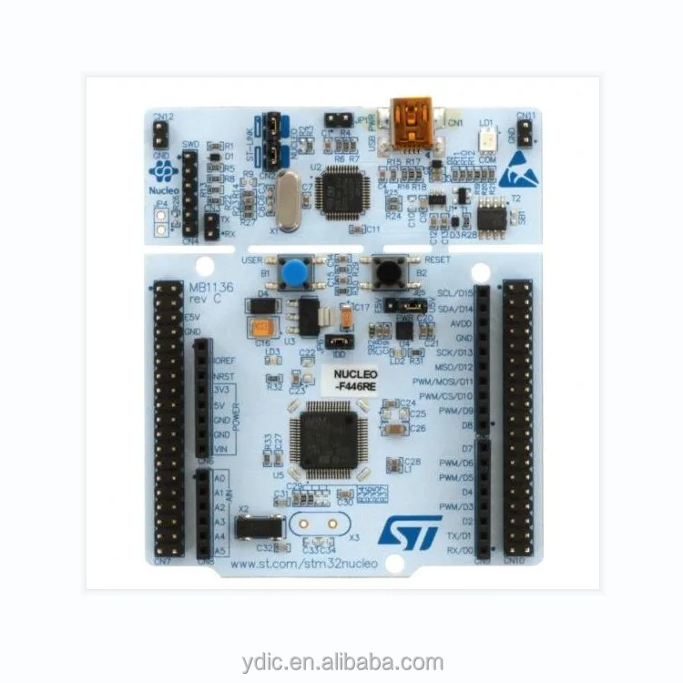 Nucleo-f446re,Stm32f4 Nucleo Development Board With Stm32f446ret6 Mcu - Buy Nucleo-f446re ...