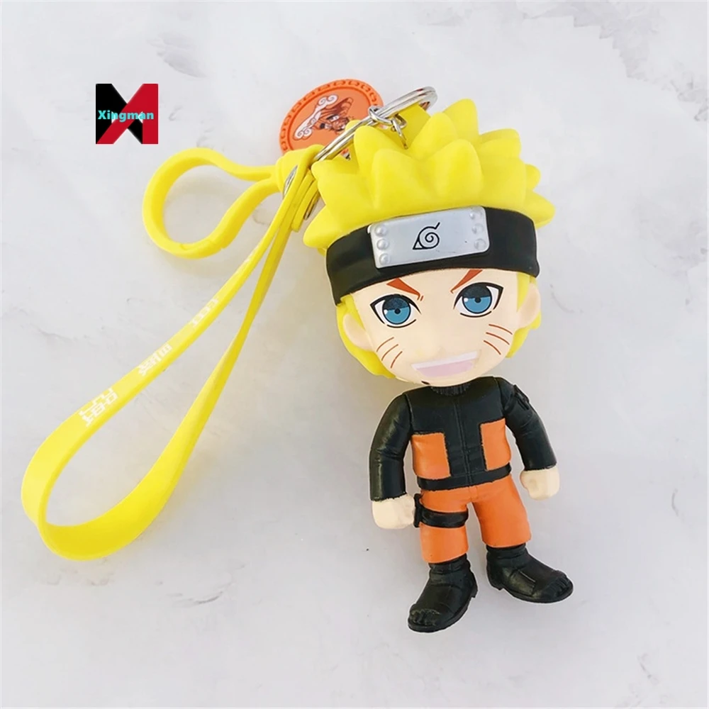 2 Design 3d Uzumaki Hatake Kakashi Pvc Figure Pendant Porte Cle Manga ...