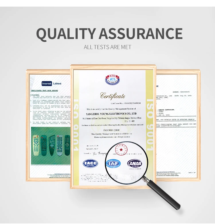 Universal Cloning Remote Control for TCL Smart TV & LED, Waterproof, OEM