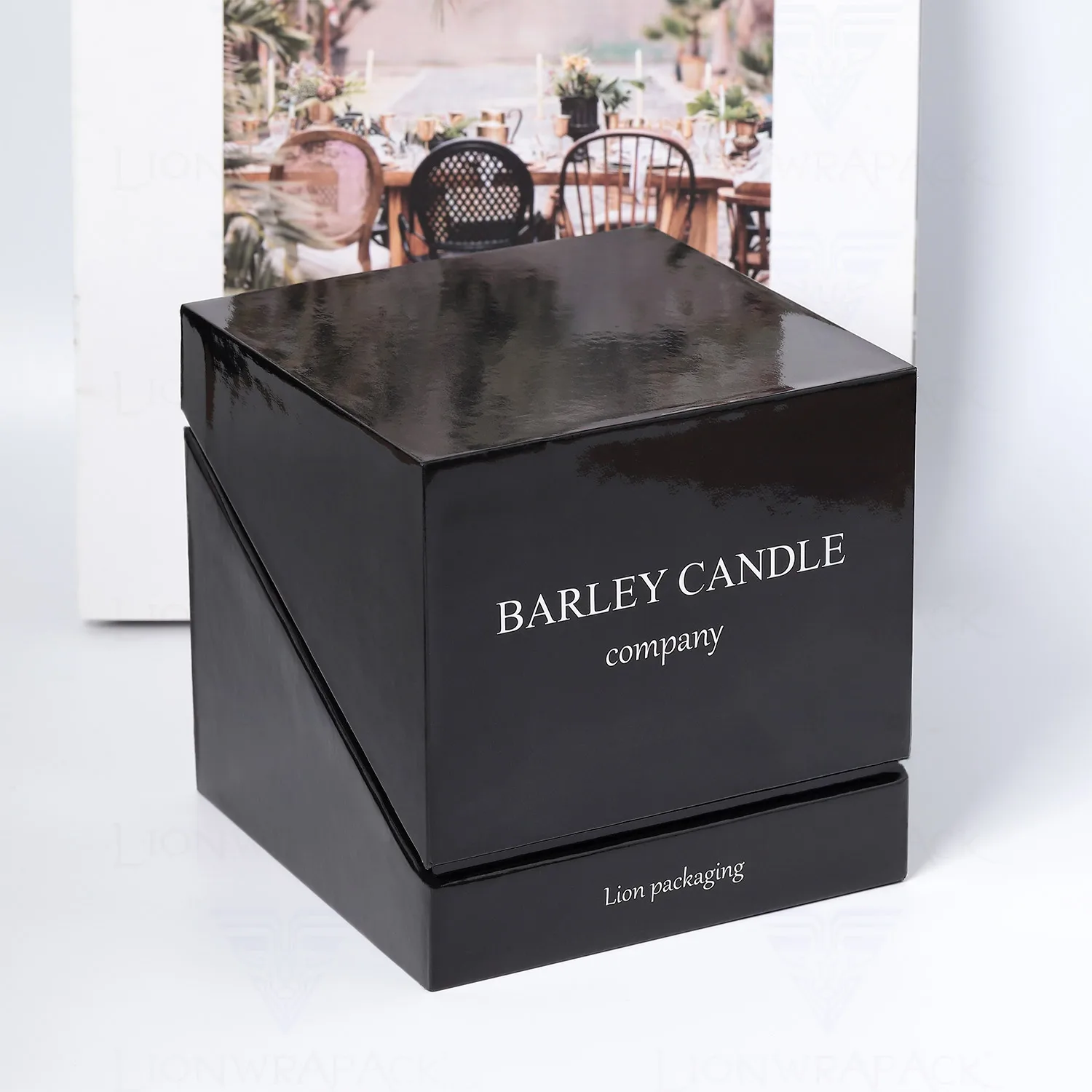 Luxury Candle Box Packaging - Customizable & Eco-friendly