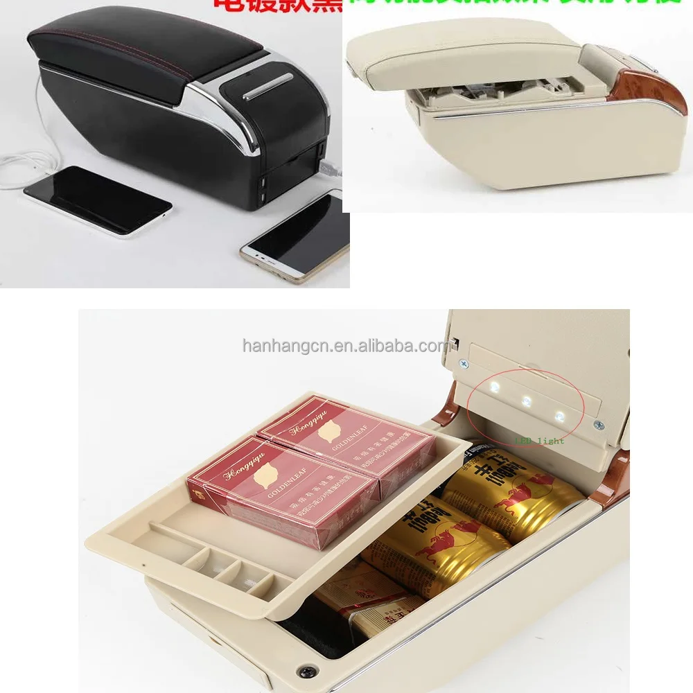 Universal Car Armrest - Multi Console Box for Runiversal