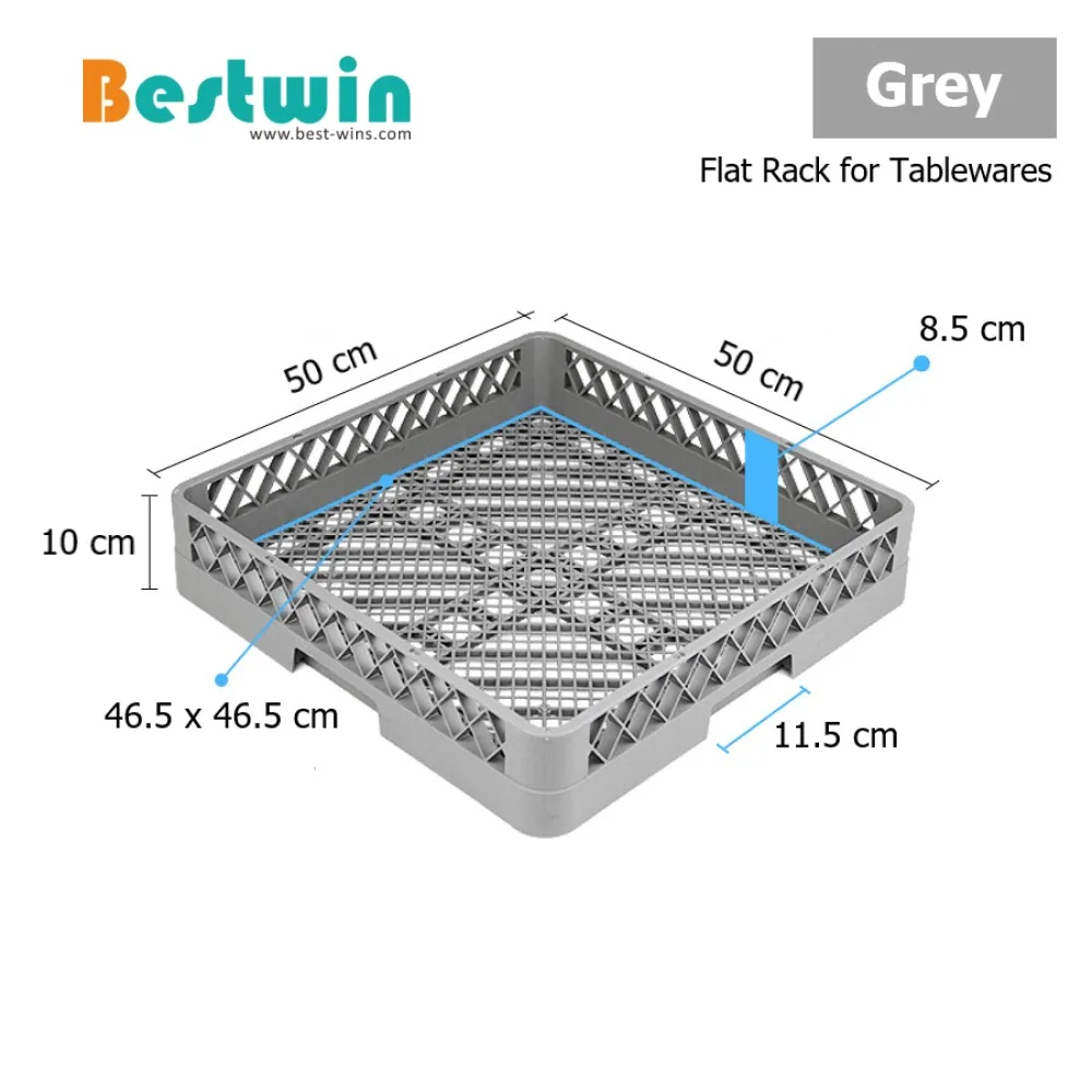 Polypropylene Compartment Cup Rack Plastic Dishwasher Basket for Glass ...