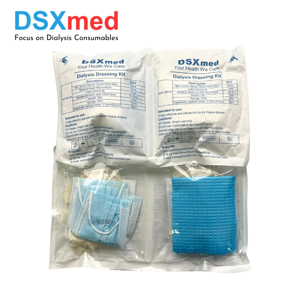 DSXmed Professional Hemodialysis Care Kit for Reliable Treatment ...