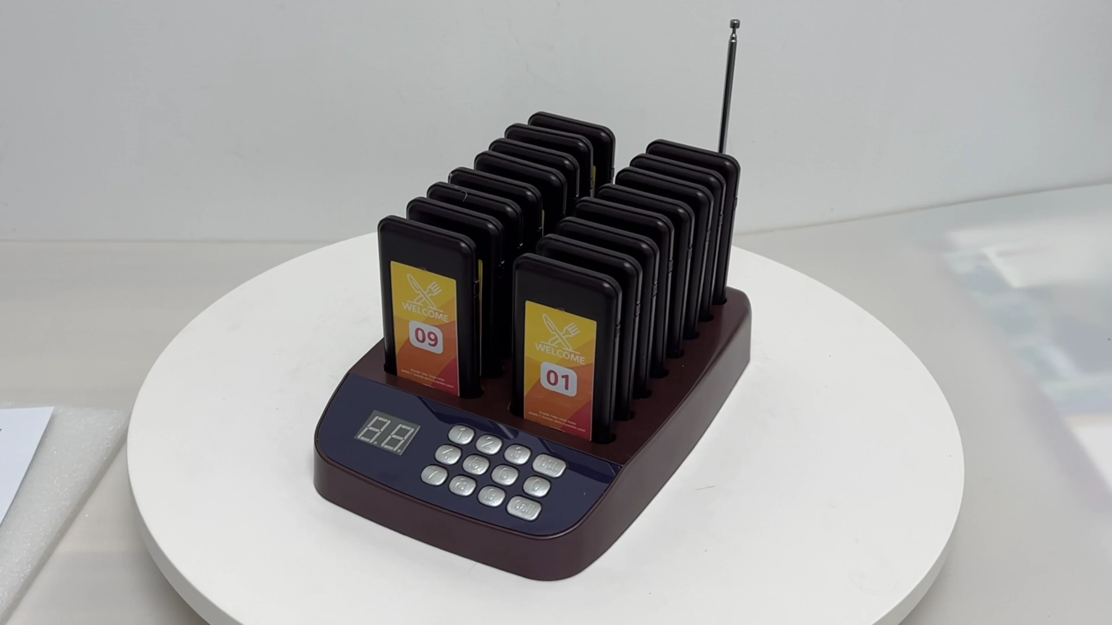 Vibrator Service Buzzer Waiter Beeper Table Numbers Wireless Restaurant ...