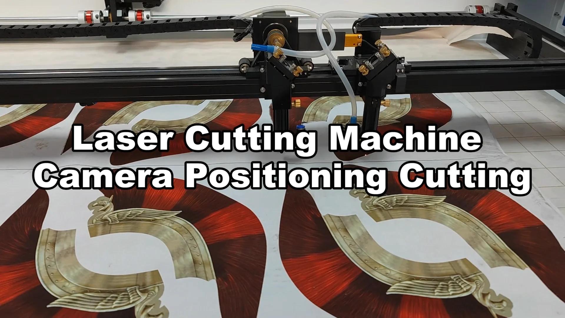 Camera Positioning Laser Cutting Machine For Cutting Pattern On ...