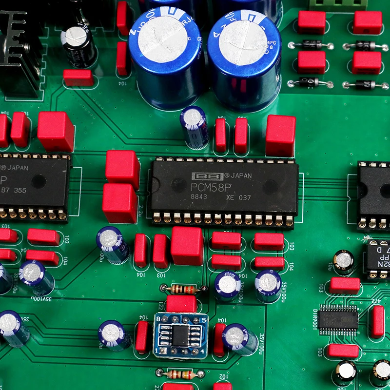 Brzhifi Professional Audio Pcm58 Power Amplifier Board Dac 18bit ...