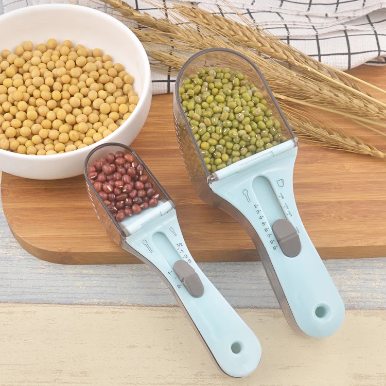 Kitchen Cube Measuring Tools Magnetic Adjustable Measuring Spoon Smart ...